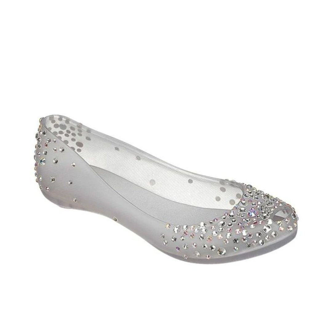 Melissa Jm + Melissa Ultragirl Ad Clear Transparent Baleriny Z Kryszta ...