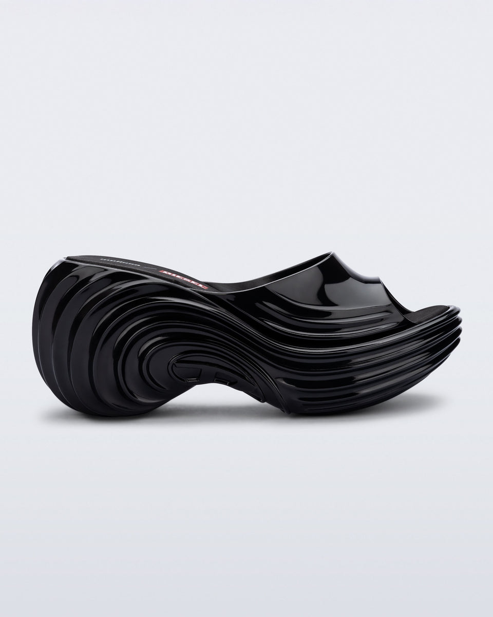 Melissa Quantum Platform + Diesel AD Black Klapki Damskie Na Platformi ...